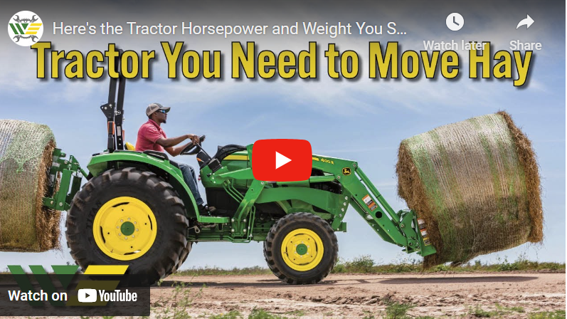 Moving Hay With Your Tractor Tractor Ranch Company Phoenix, AZ (602 ...
