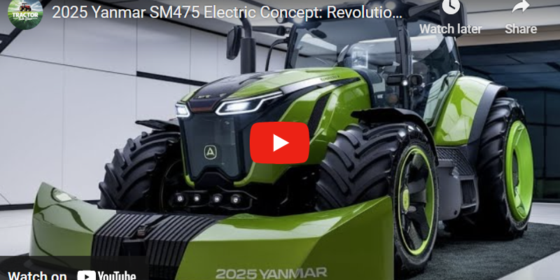 2025 Yanmar SM475 Electric Concept Tractor Tractor Ranch Company ...