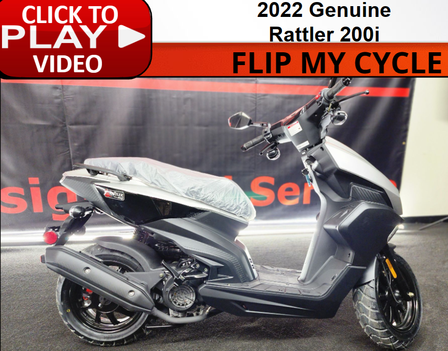 Unleash the Thrill: Exploring the 2022 Genuine Rattler 200I - A Scooter ...