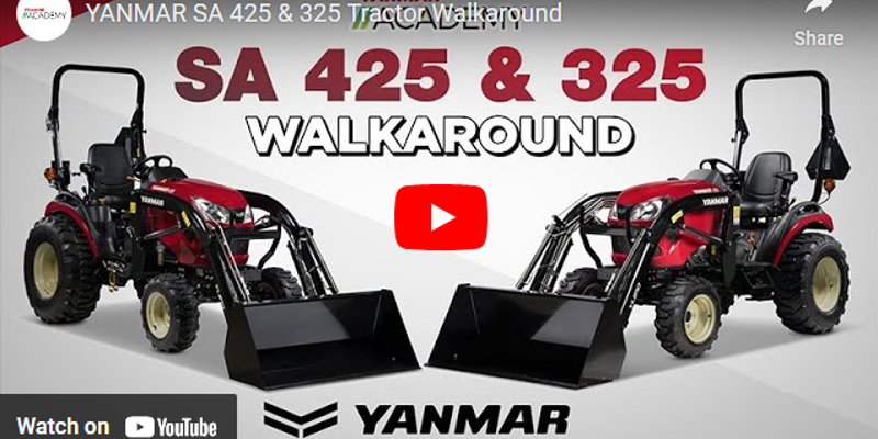 YANMAR SA 425 & 325 Tractor Walkaround Tractor Ranch Company Phoenix, AZ (602) 734-9944