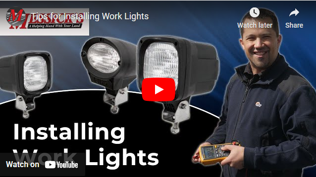 How to Install Work Lights On Your Tractor Tractor Ranch Company ...