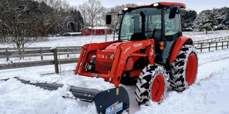 Removing Snow From Tractor Cab and Attachments Tractor Ranch Company ...