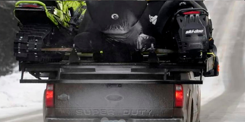 Can You Haul a Snowmobile in a Truck Bed? | Weller Rec Blog