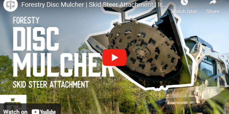 IronCraft Forestry Disc Mulcher Explained Tractor Ranch Company Phoenix ...