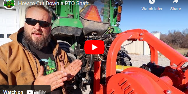 How to Cut Down a Tractor PTO Shaft Tractor Ranch Company Phoenix, AZ ...