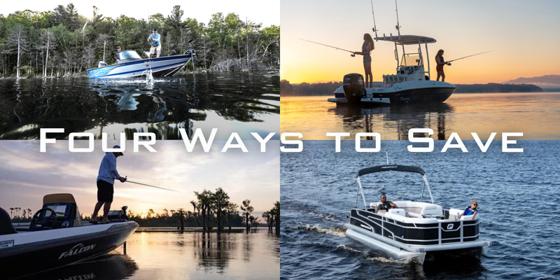 Four Ways to Save on Boats Now
