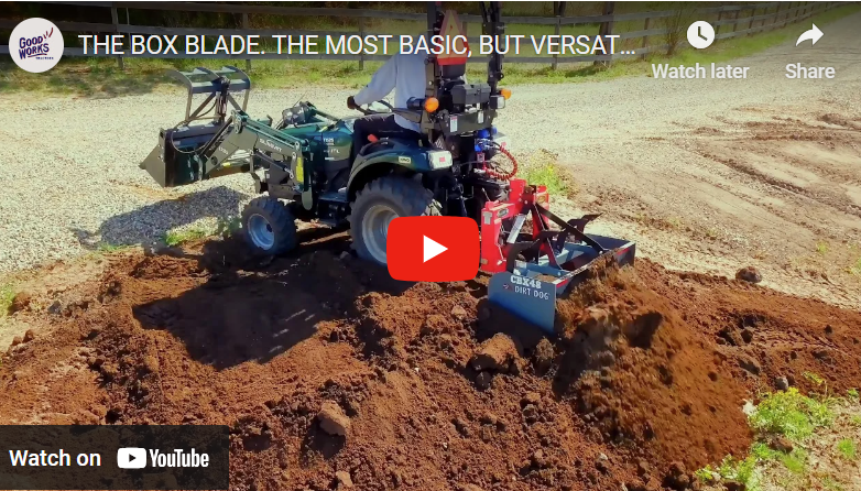 Using a Tractor Box Blade Tractor Ranch Company Phoenix, AZ (602) 734-9944