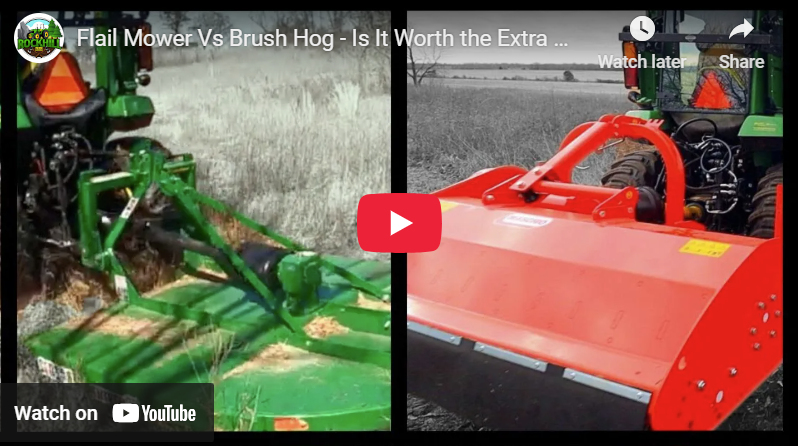 Flail Mover Against Brush Hog Tractor Ranch Company Phoenix, AZ (602 ...