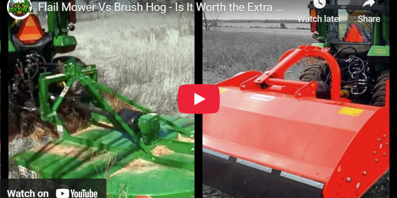 Flail Mover Against Brush Hog Tractor Ranch Company Phoenix, AZ (602 ...