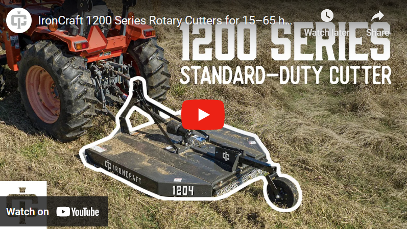 IronCraft 1200 Series Rotary Tractor Cutters Tractor Ranch Company ...