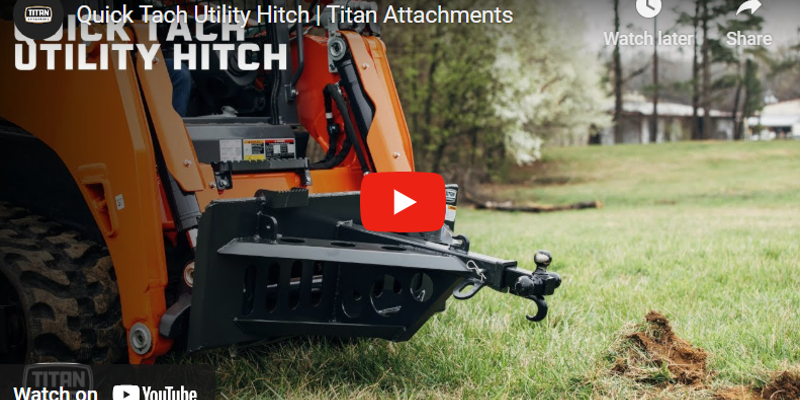 Quick Tach Utility Hitch Made Simple Tractor Ranch Company Phoenix, AZ ...