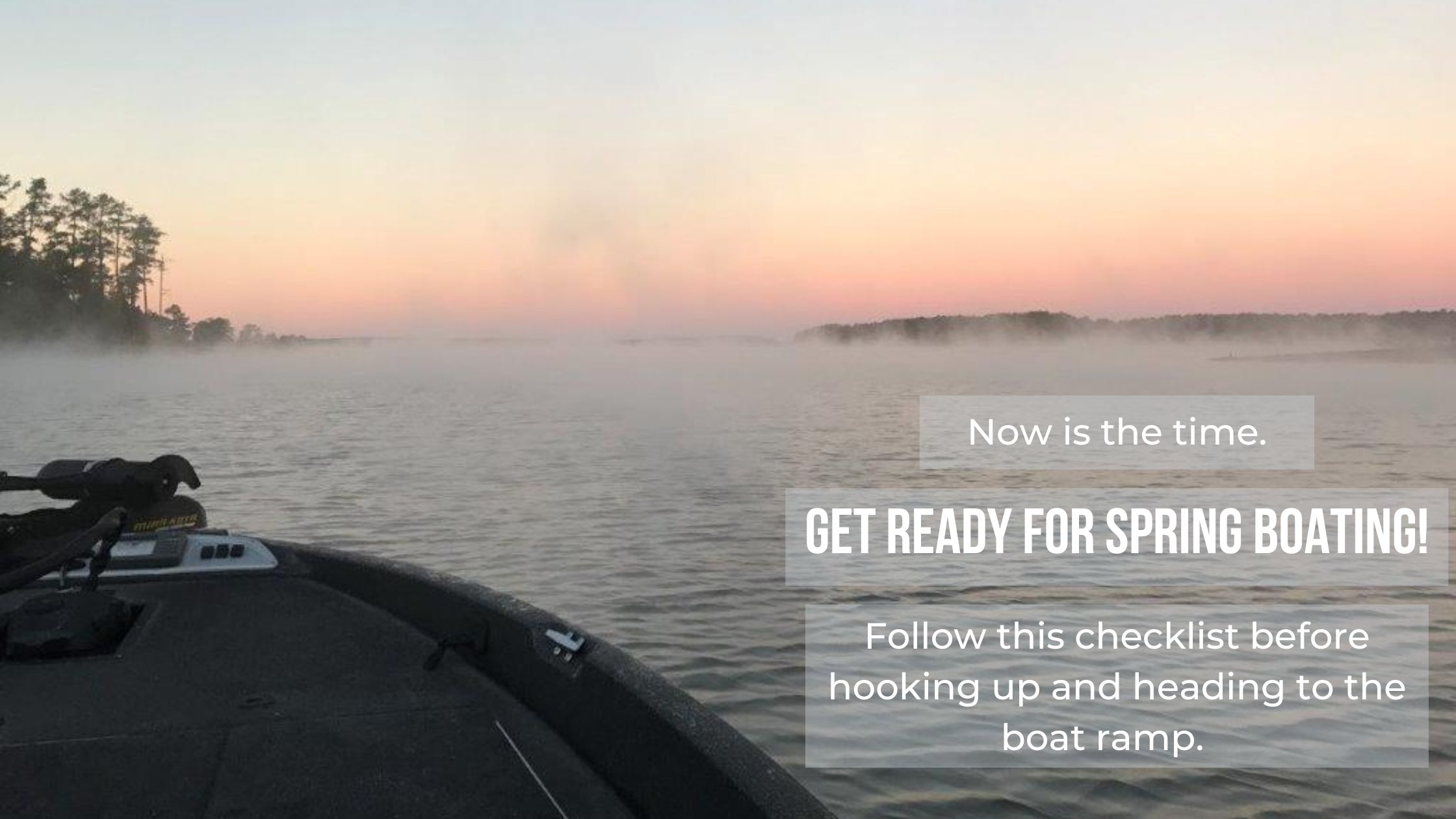 Get Ready for Spring Boating