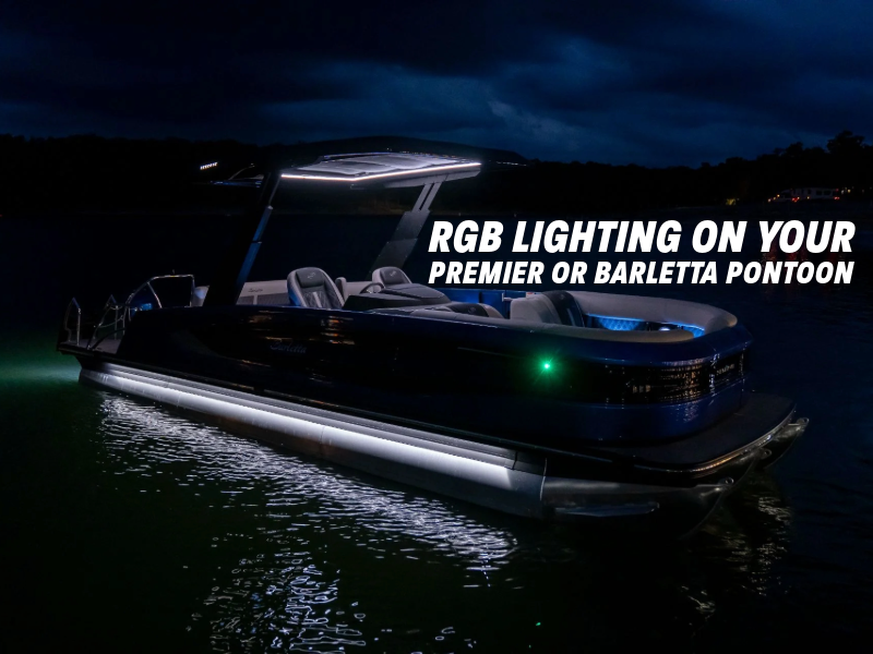 How to Use RGB Lighting on Your Premier or Barletta Pontoon