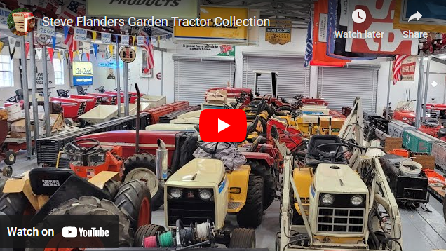 Steve Flanders Phenomenal Garden Tractor Collection Tractor Ranch ...