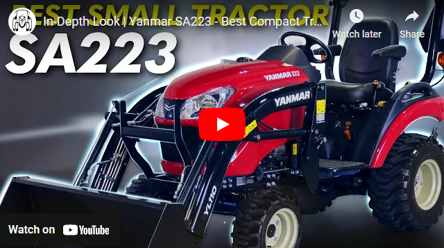 Yanmar Tractor SA223 Review Tractor Ranch Company Phoenix, AZ (602) 699 ...