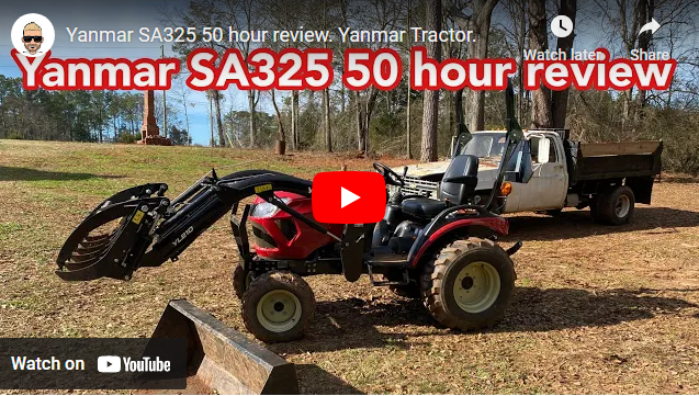 Yanmar SA325 Tractor 50 Hour Review Tractor Ranch Company Phoenix, AZ ...