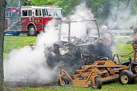 Putting Out a Tractor Fire Tractor Ranch Company Phoenix, AZ (602) 699-5300