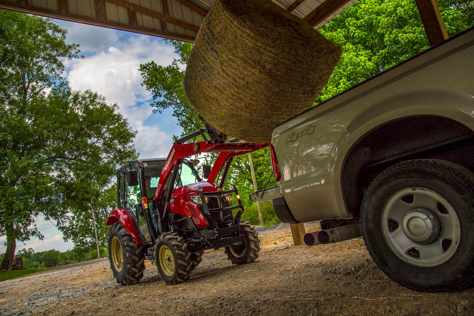 Tractor Digging, Loading, and Lifting Tractor Ranch Company Phoenix, AZ ...