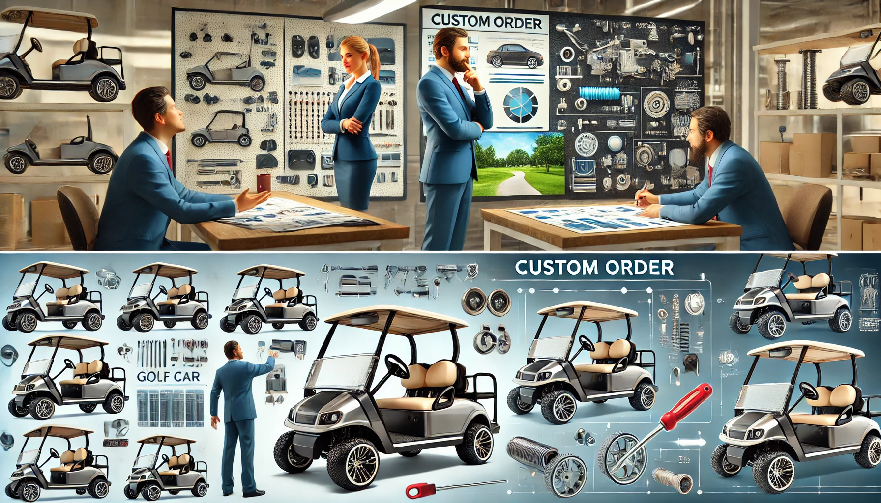 Custom Order Process: Tailor Your Golf Car to Perfection