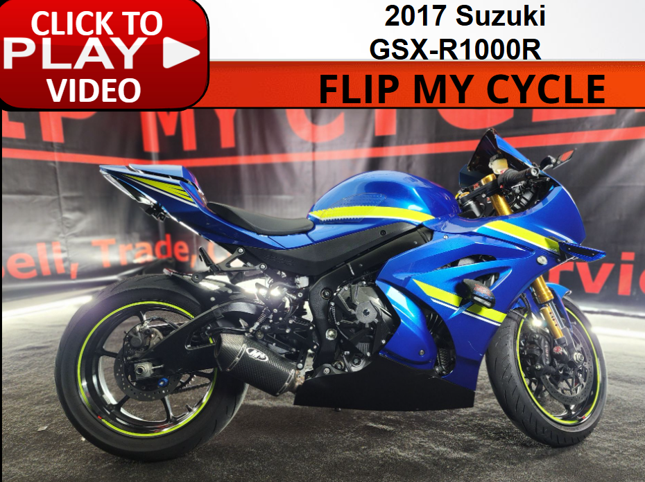 Experience the Thrill: 2017 Suzuki GSX-R1000R - Flip My Cycle