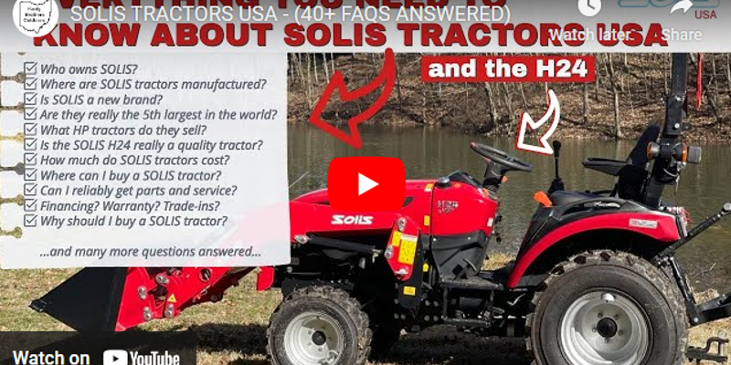 Introducing SOLIS Tractors in the USA Tractor Ranch Company Phoenix, AZ ...